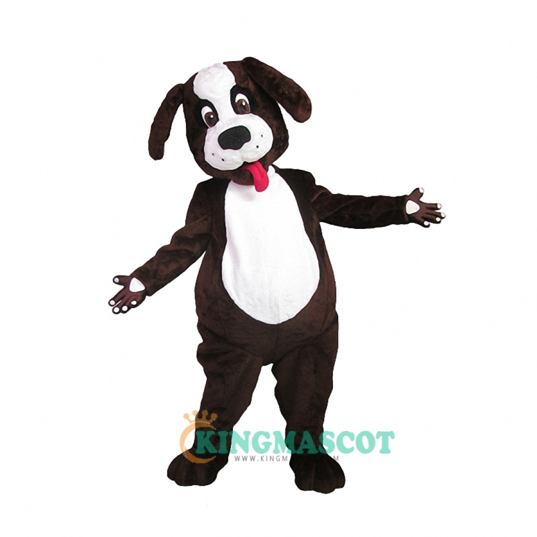 Bernie Dog Uniform, Bernie Dog Mascot Costume