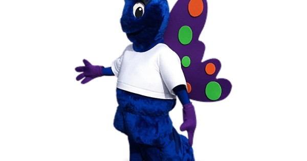 Butterfly Character Uniform, Butterfly Character Mascot Costume